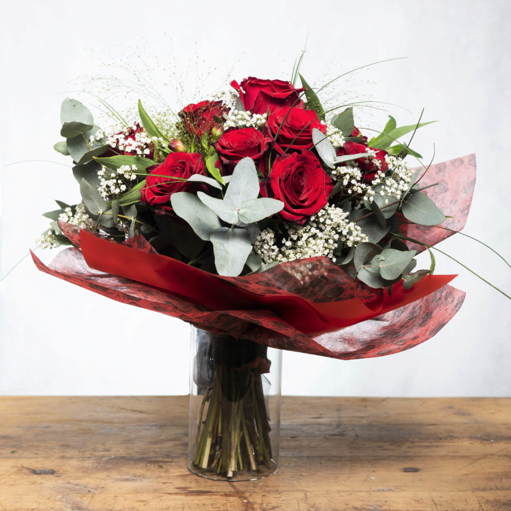 Dozen Red Rose Bouquet - Alistair Floral Design